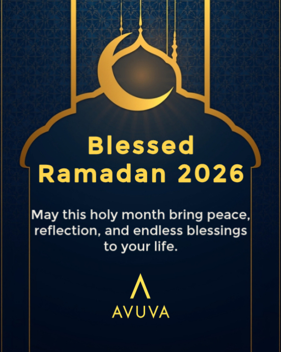Black Maksimalis Blessed Ramadan 2026 – Elegant Islamic Greeting Design ...