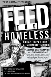 Homeless Shelter Poster Template | PosterMyWall
