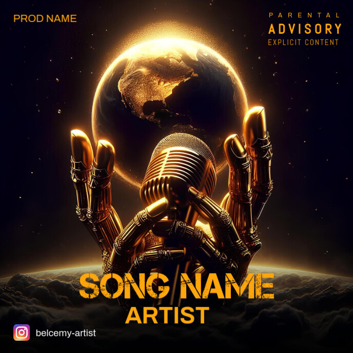 Copy of Black Maximalist Album Album Cover | PosterMyWall