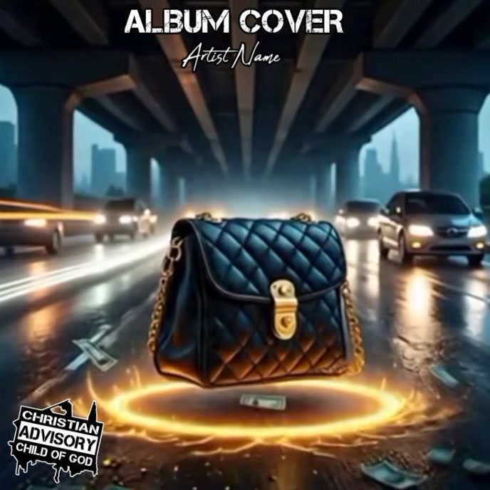 Copy of Black Maximalist Album Cover Album Cover | PosterMyWall