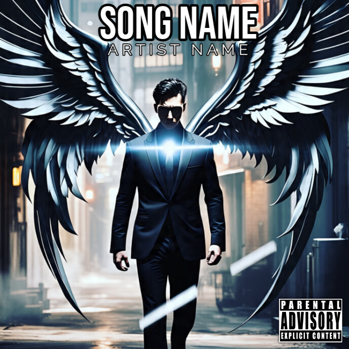 Copy of Black Maximalist Album Cover Album Cover | PosterMyWall