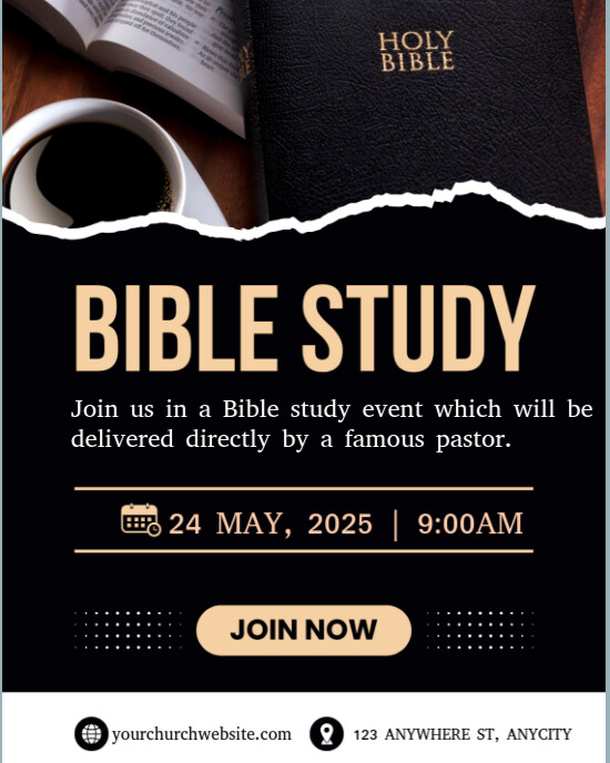 Modèle Black Maximalist Bible Study Instagram Portrait | PosterMyWall