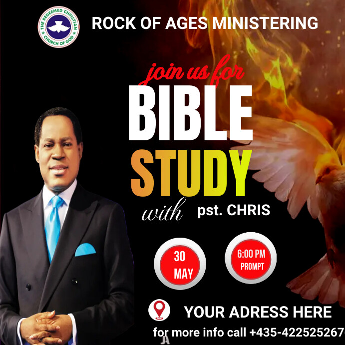 Black Maximalist Bible Study Instagram Post Template | PosterMyWall