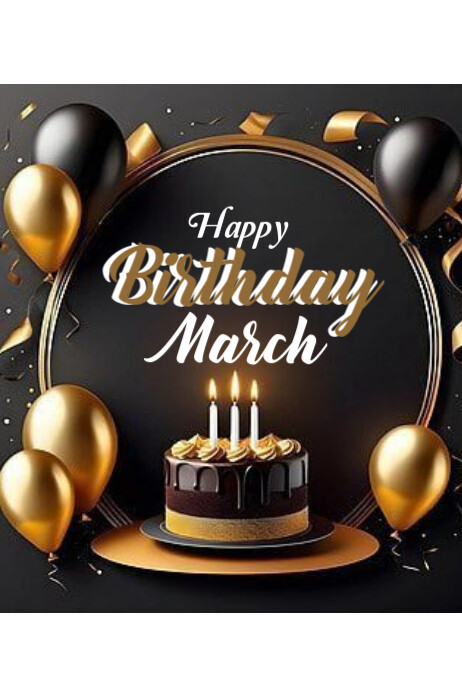 Copy of Black Maximalist Birthday Poster | PosterMyWall