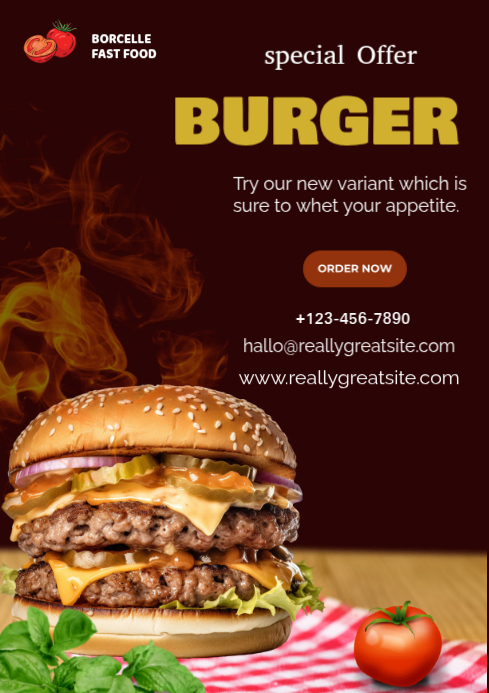 Black Maximalist Black A4 Template | PosterMyWall