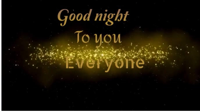 Copy of Black Maximalist Black And Gold Good Night Youtube Thumbnail ...