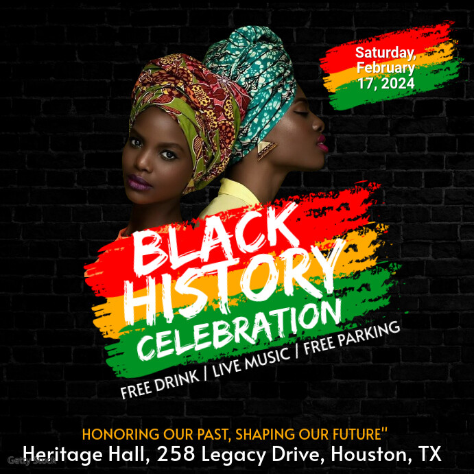 Plantilla de Black Maximalist Black History Instagram Post | PosterMyWall