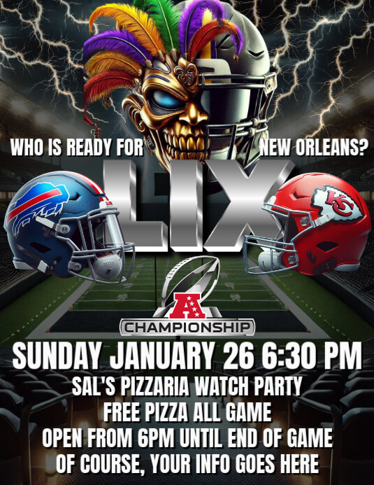 Kopia projektu Black Maximalist Buffalo Bills Kansas City Chiefs ...