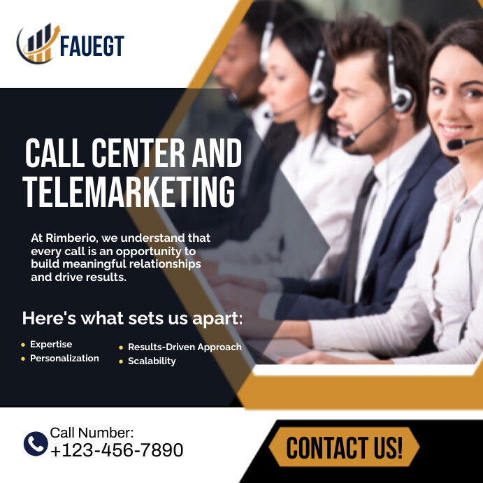 Copy of Black Maximalist Call Center Flyer Poster Ins | PosterMyWall