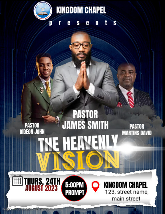 Copy of Black Maximalist Church Conference Flyer Flyer (us Letter) | PosterMyWall