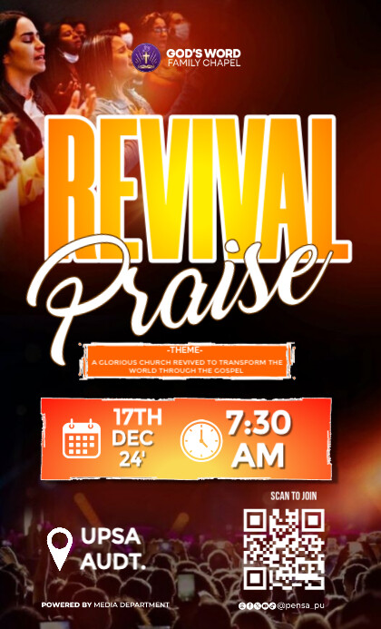 Copy of Black Maximalist Church Flyer Us Legal | PosterMyWall