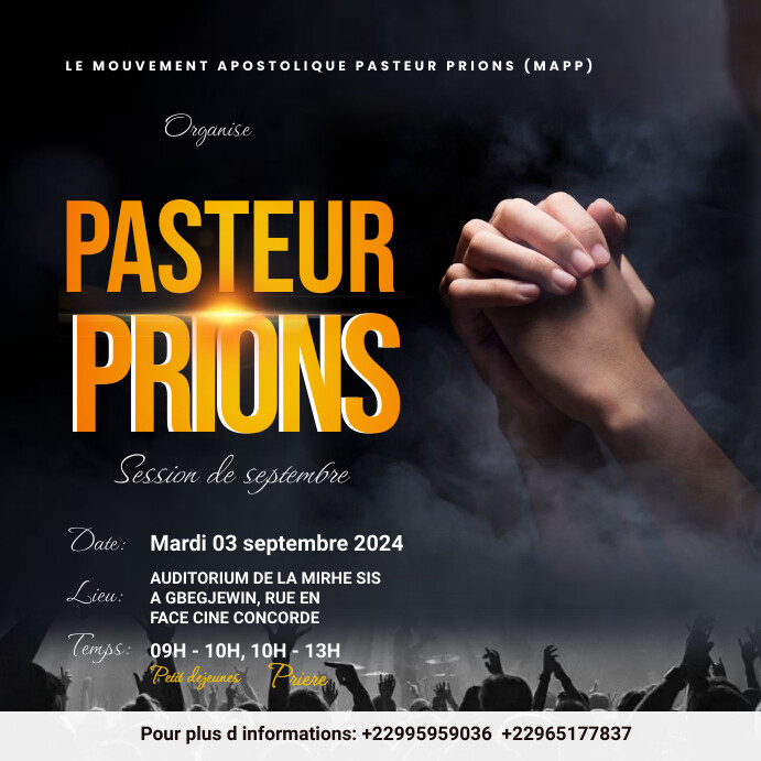 Plantilla de Black Maximalist Church Instagram Post | PosterMyWall