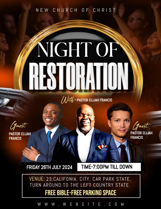 Copy of Black Maximalist Church Programs And Event Te | PosterMyWall