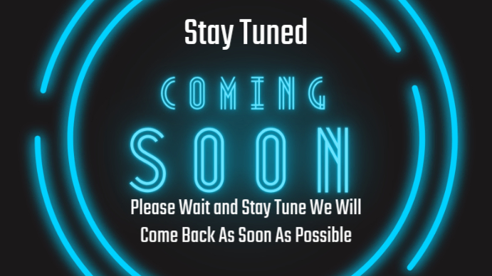 Black Maximalist Coming Soon Youtube Thumbnail Template | PosterMyWall