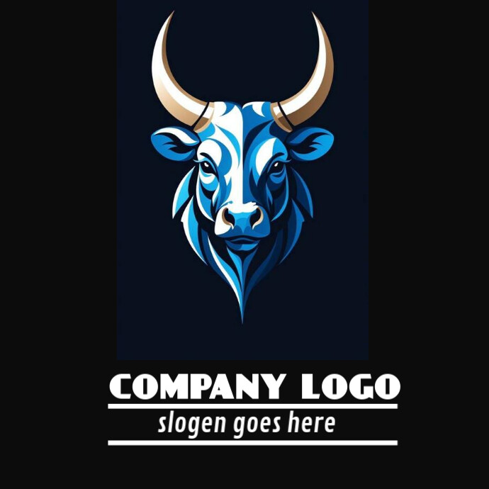 Black Maximalist Company Logo Logo Template | PosterMyWall