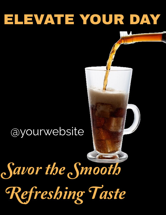 Copy of Black Maximalist Elevate Your Day Flyer (us | PosterMyWall