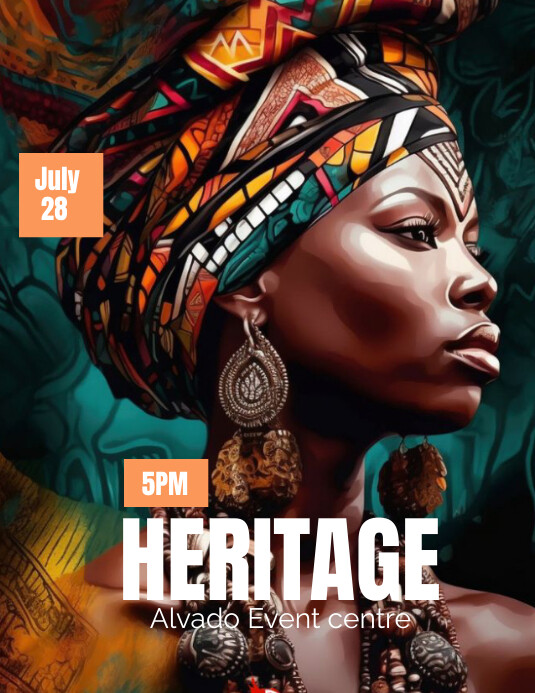 Black Maximalist Event Template Flyer (us Le | PosterMyWall