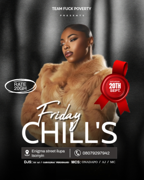 Black Maximalist Friday Chills – Customizable Lounge & Night Vibes ...