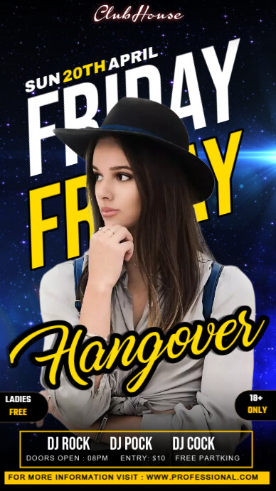 Black Maximalist Friday Night Instagram Story Template | PosterMyWall