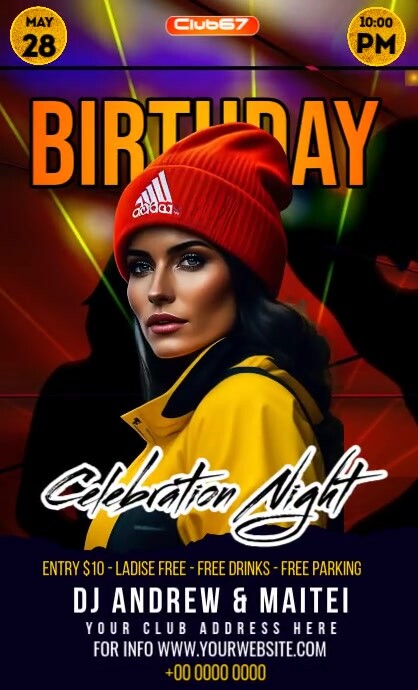 Plantilla de Black Maximalist Friday Night Us Legal | PosterMyWall