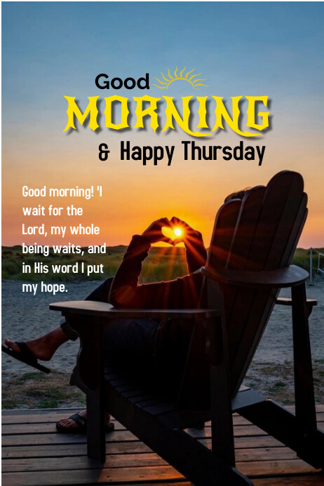 Black Maximalist Good Morning Banner 4' × 6' Template | PosterMyWall