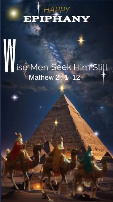 Plantilla de Black Maximalist Happy Epiphany Instagram Reel | PosterMyWall