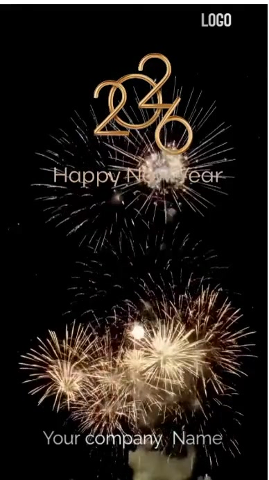 Plantilla de Black Maximalist Happy New Year Design Template Instagram ...