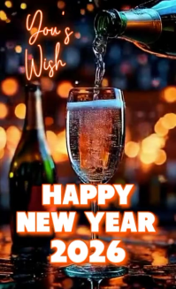 2026 new year, new year, 2026, happy new year Template | PosterMyWall