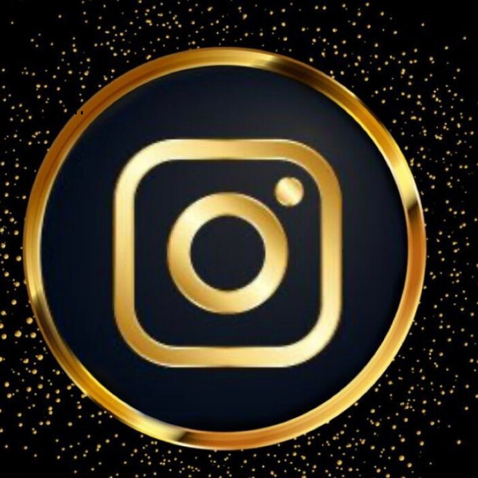 Black Maximalist Instagram Icon Instagram Post Template | PosterMyWall