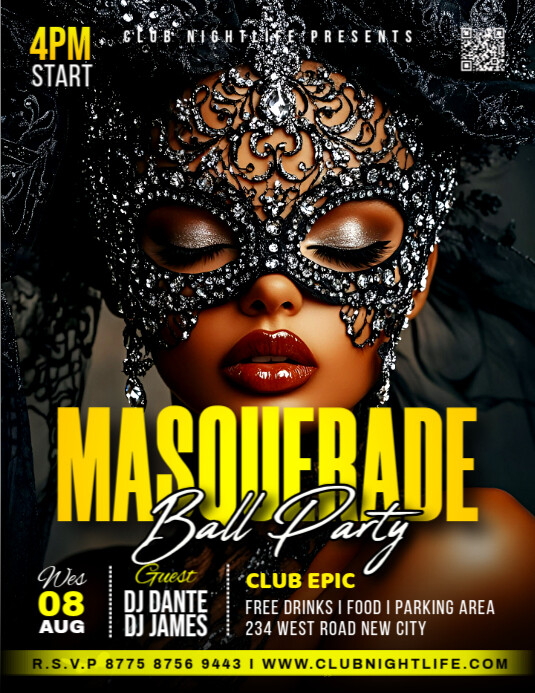 Copy of Black Maximalist Masquerade Ball Masked Theme Birthday Party ...