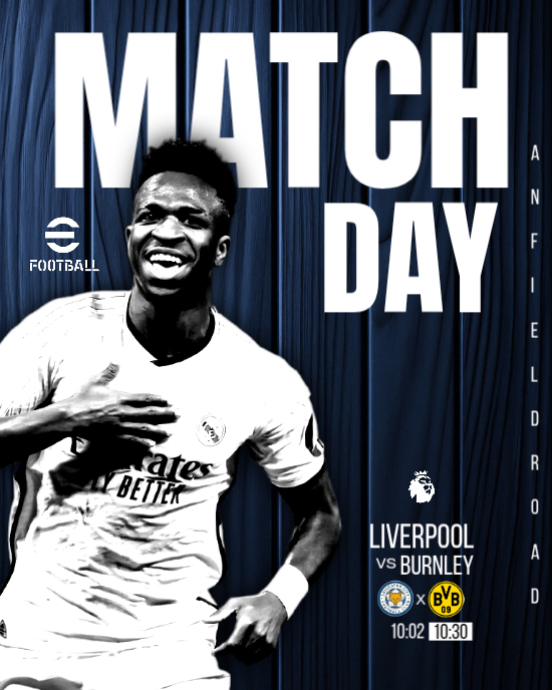 Black Maximalist Match Day Template | Football Matchday Flyer Instagram ...