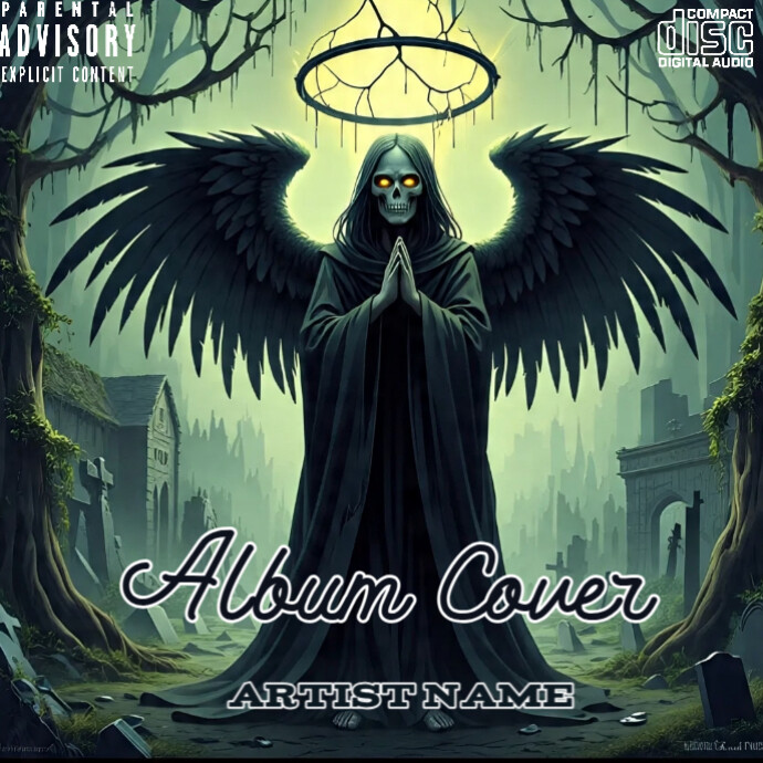 Black Maximalist Maxtape Album Cover Template | PosterMyWall