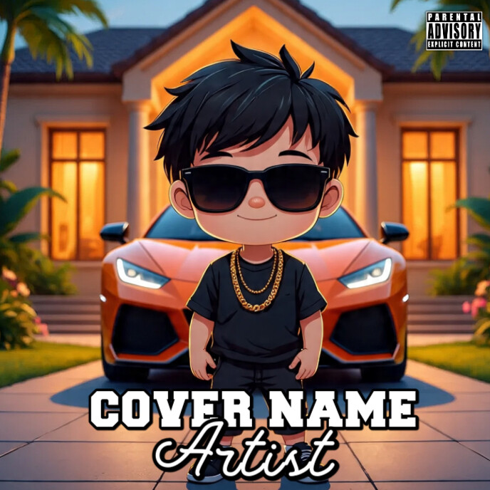 Copy of Black Maximalist Mixtape Album Cover | PosterMyWall