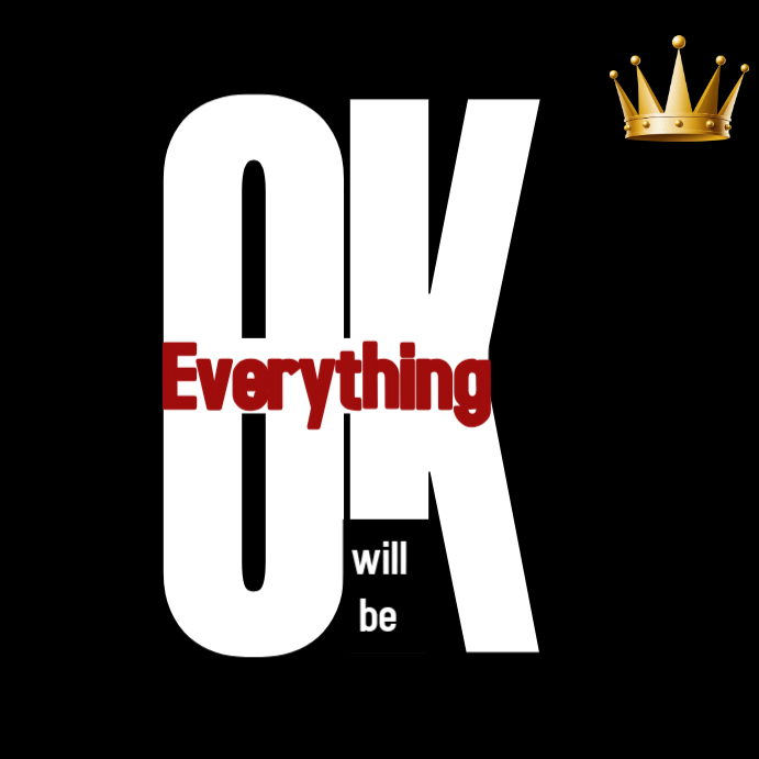 Plantilla de Black Maximalist Motivational Quotes Instagram Post ...