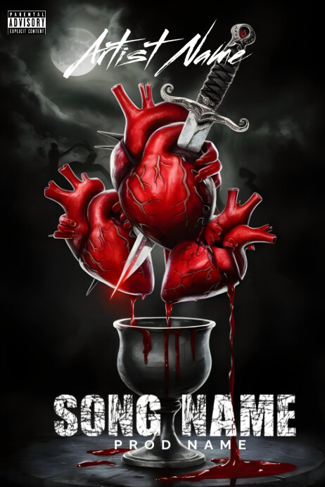 Copy of Black Maximalist Music Cover Album Poster | PosterMyWall