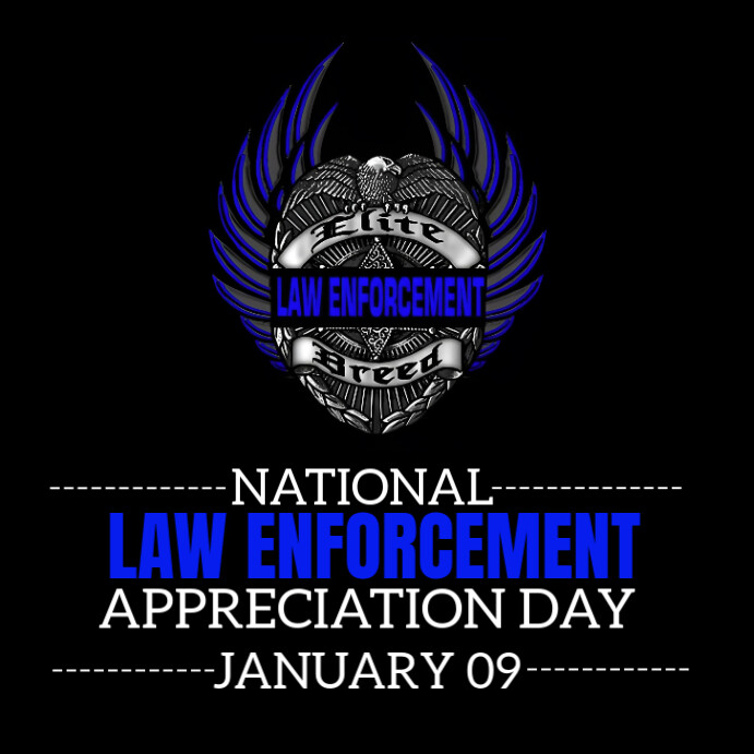 Black Maximalist National Law Enforcement Appreciation Day Instagram ...