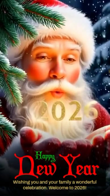 Black Maximalist New Year Wishes Instagram Story Template | PosterMyWall