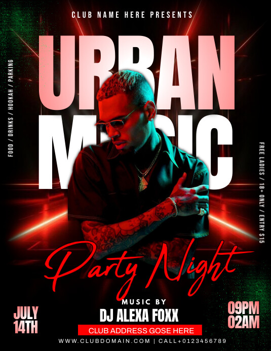 Copy of Black Maximalist Party Flyer Flyer (us Lette | PosterMyWall