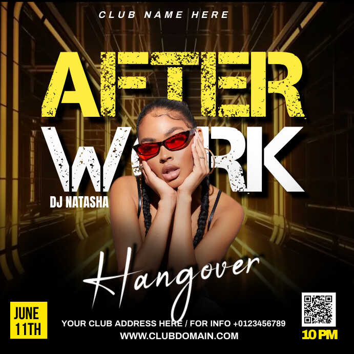 Plantilla de Black Maximalist Party Flyer Instagram Post | PosterMyWall