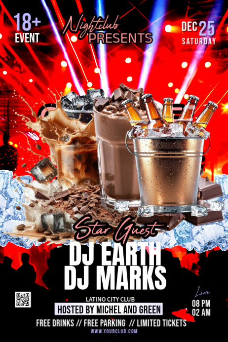 Copy of Black Maximalist Party Poster | PosterMyWall