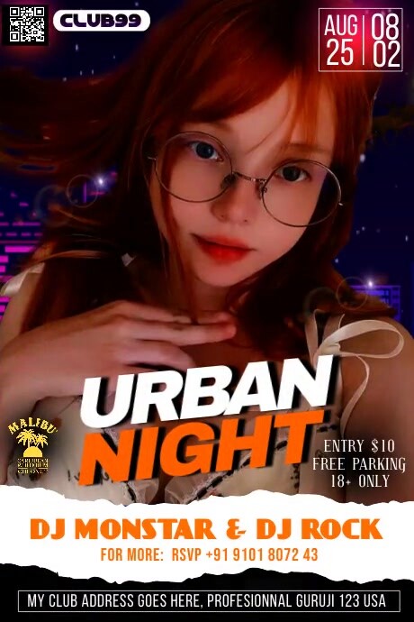 Plantilla de Black Maximalist Party Poster Poster | PosterMyWall