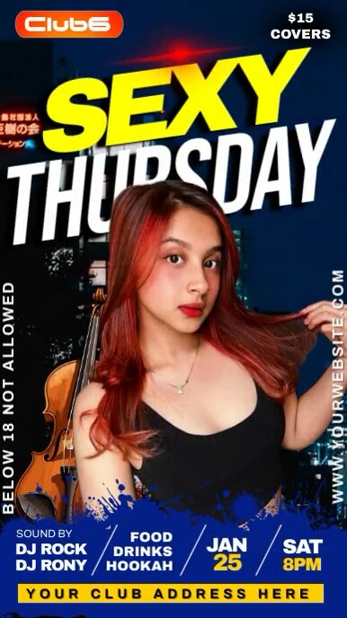 Copy of Black Maximalist Party Social Media Post Inst | PosterMyWall