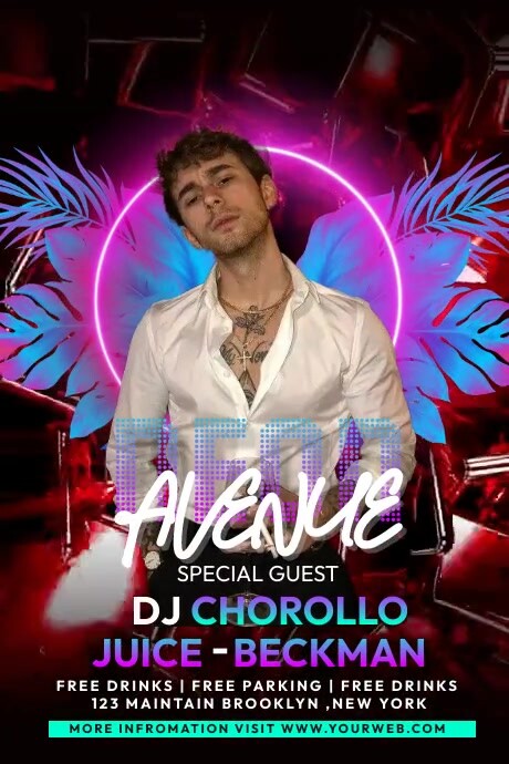 Copy of Black Maximalist Party Template Poster | PosterMyWall