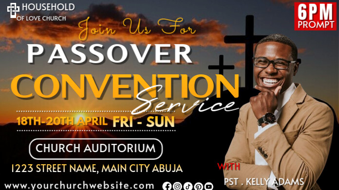 Black Maximalist Passover Convention Church Invitation Service Twitter ...