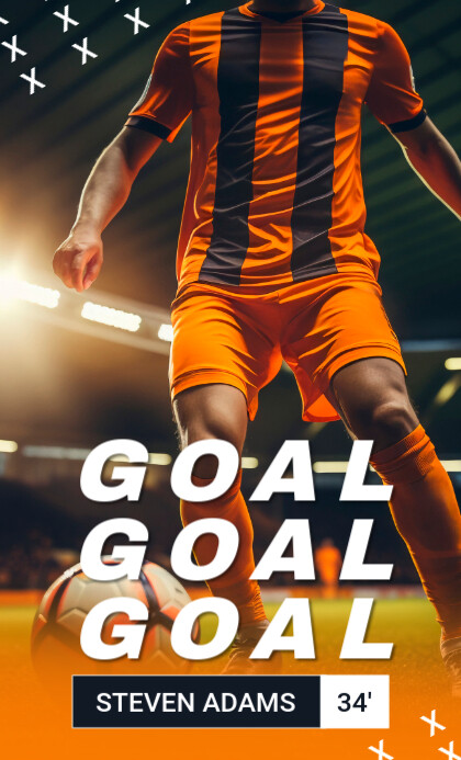 Copy of Black Maximalist Player Goal Us Legal | PosterMyWall