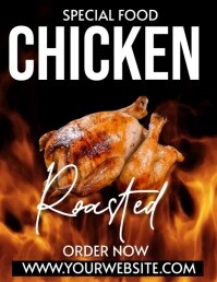 Roasted Chicken Video Template | PosterMyWall