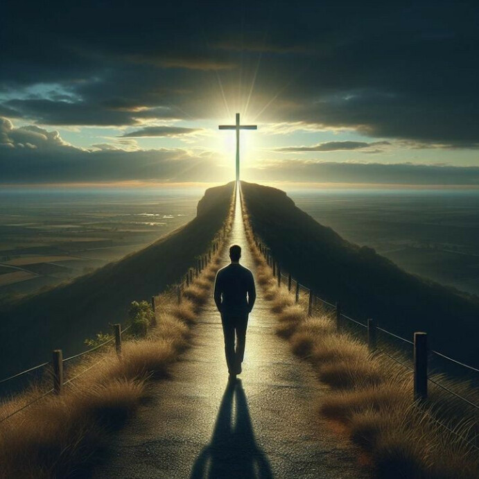 Black Maximalist Salvation In Christ Instagram Post Template | PosterMyWall