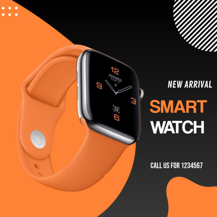 Copy of Black Maximalist Smart Watch New Arrivals 2024 Template ...
