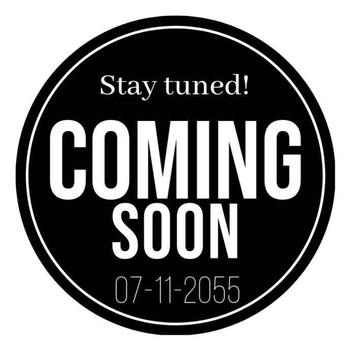 Copy of Black Maximalist Stay Tuned Coming Soon Instagram Post ...