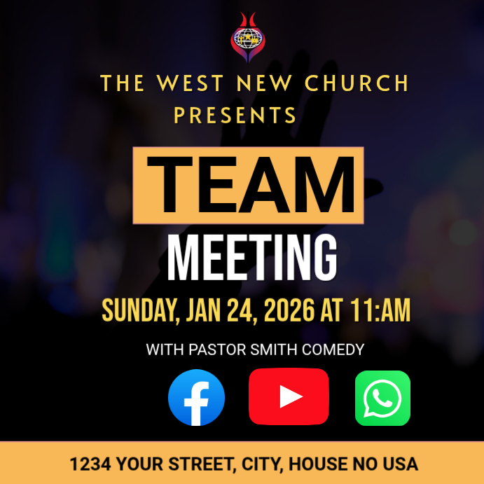 Black Maximalist Team Meeting Call Assembly Minimal Square Ban ...